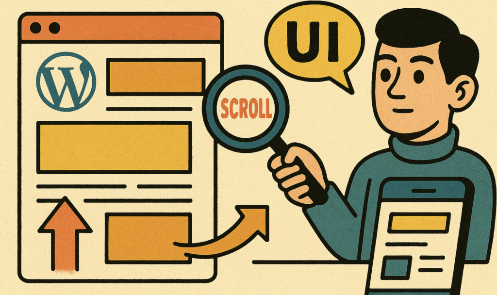 WordPress Scroll-State Queries for Dynamic UI Elements - Outstanding Themes